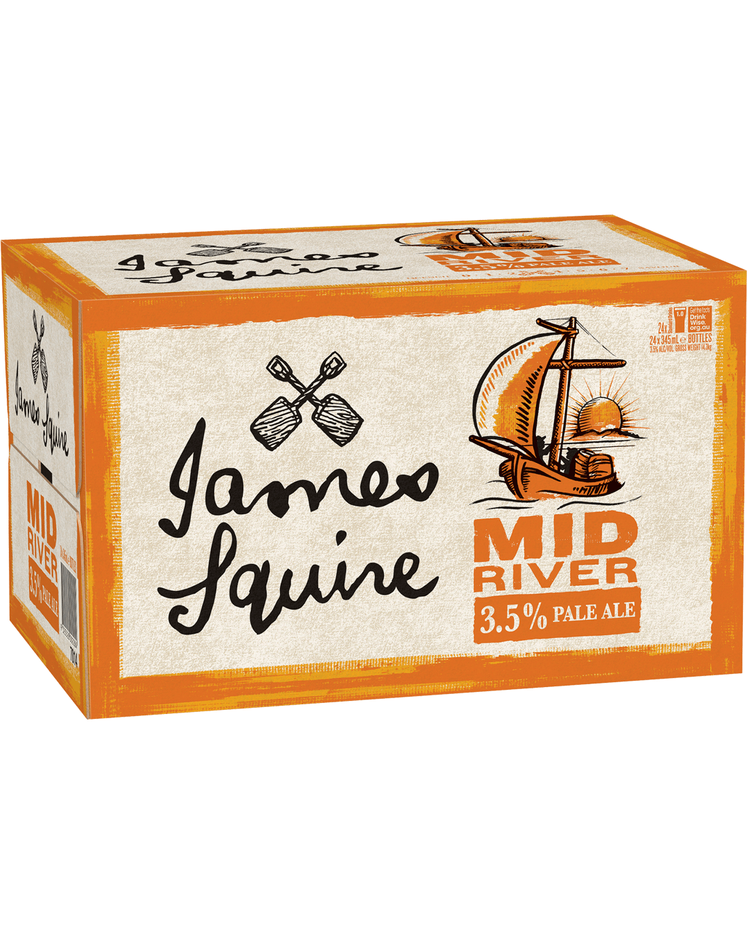 Buy James Squire One Fifty Lashes Pale Ale Cans 355ml online with (same ...