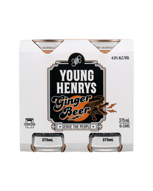 Buy Young Henrys Ginger Beer Cans 375ml online with (same-day FREE delivery*) in Australia at ...