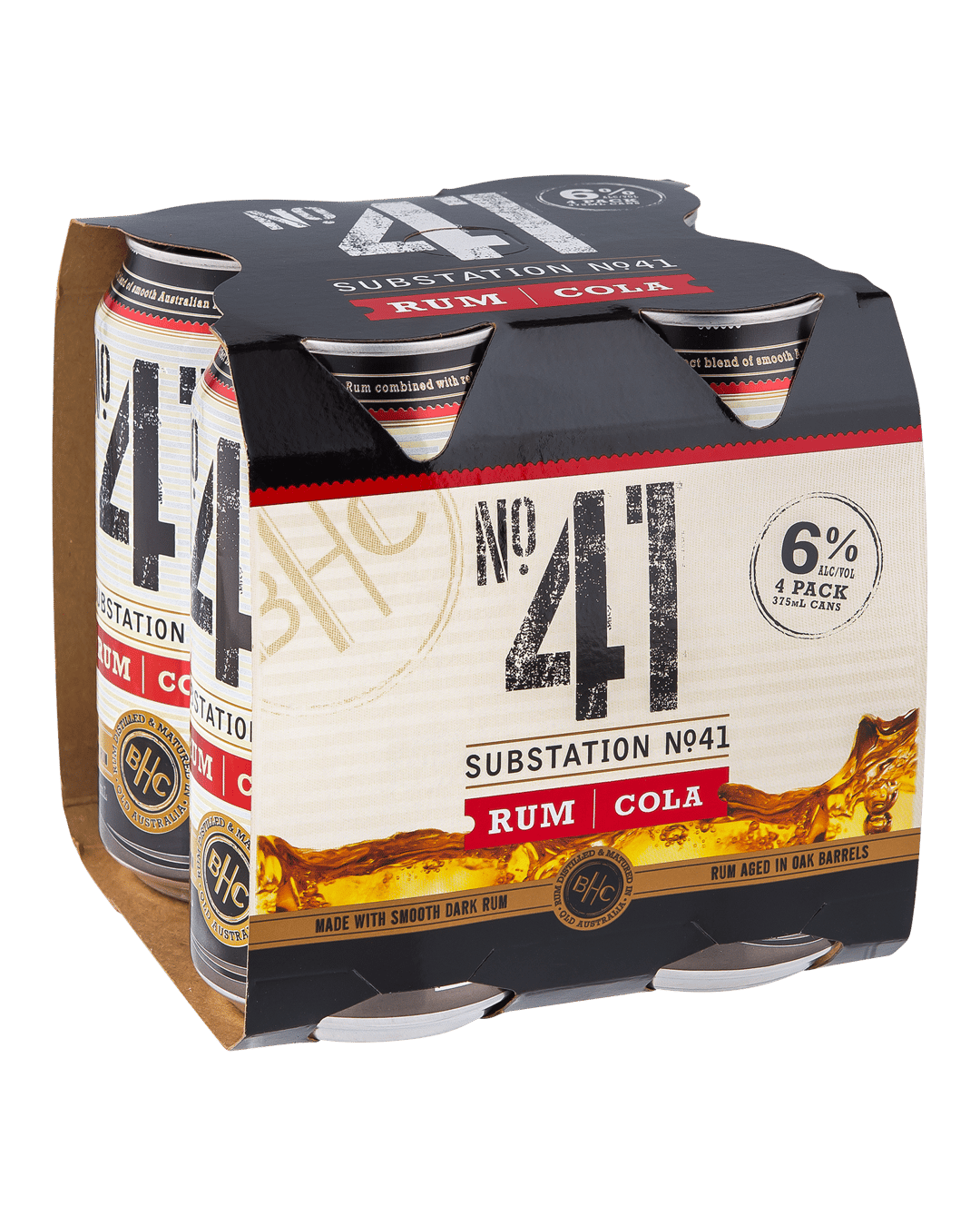 Buy Substation No.41 Rum And Cola 6% Cans 375ml online with (same-day FREE delivery*) in ...
