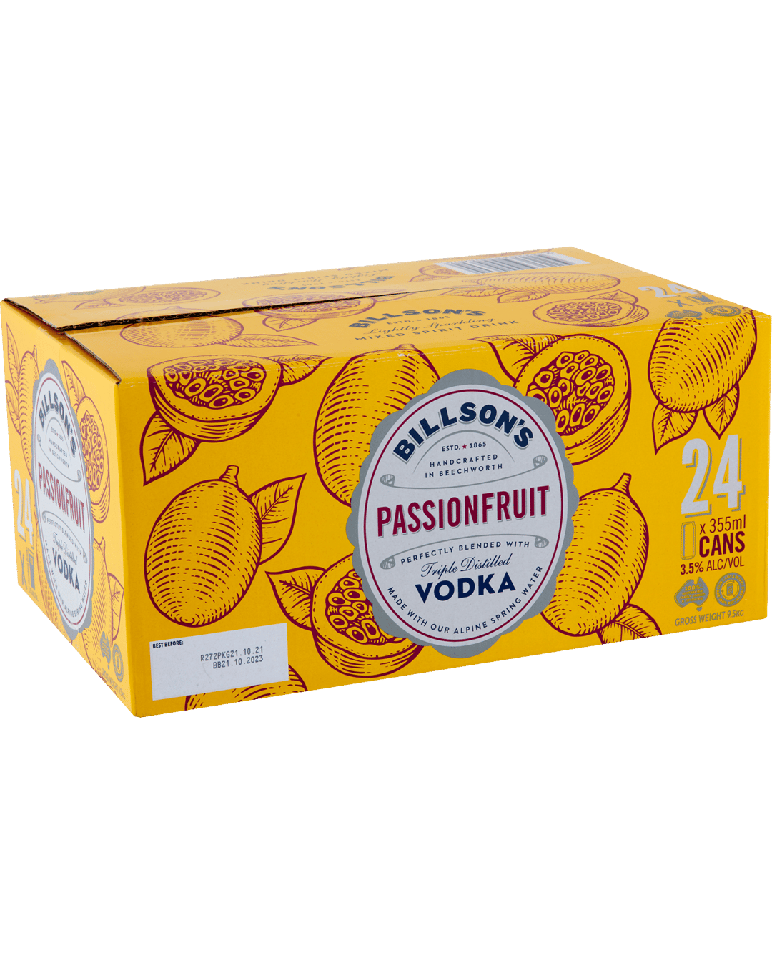 Buy Billson's Vodka With Sarsaparilla Cans 355ml Online with (FREE ...