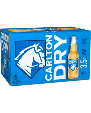 Buy Carlton Dry Mid 3.5% Bottles 330ml online with (same-day FREE ...
