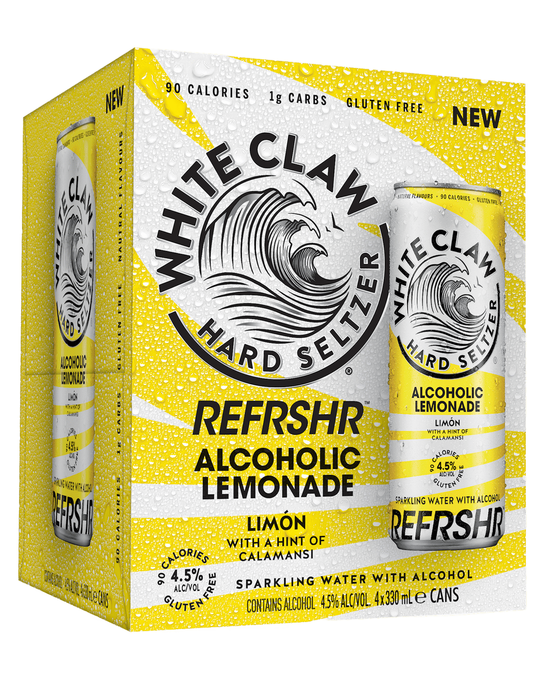 Buy Good Tides Hard Seltzer Lemon Lime 4.3% 330ml online with (same-day ...