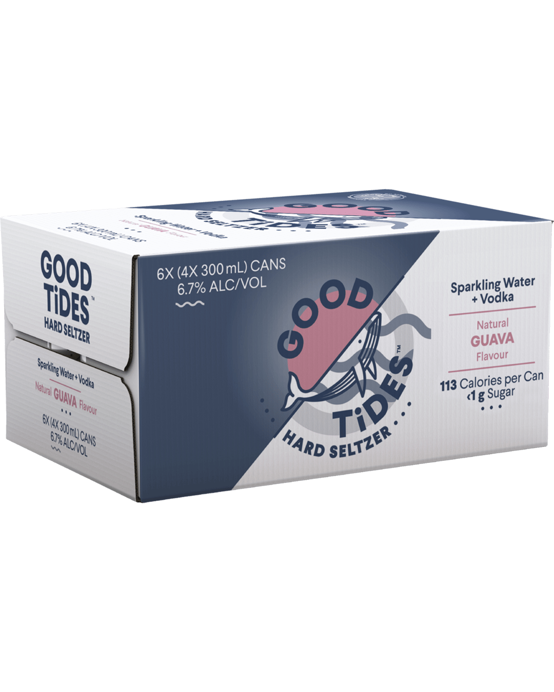 Buy Good Tides Hard Seltzer Raspberry 4.3% 330ml online with (same-day ...