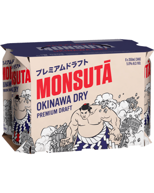 Buy Monsuta Okinawa Dry Cans 350ml online with (same-day FREE delivery ...