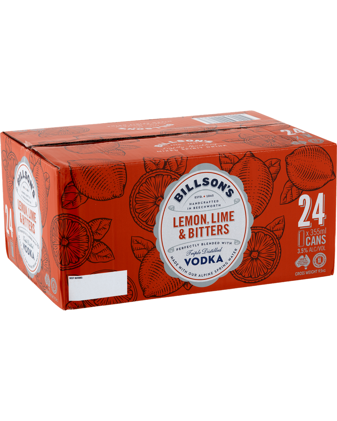 Buy Udl Vodka Lemon Lime & Soda Cans 375ml online with (same-day FREE ...
