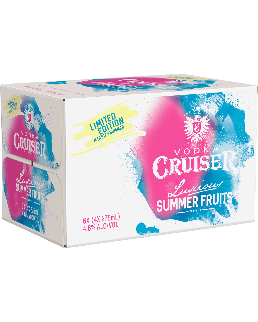 Buy Vodka Cruiser Spritz Summer Berry Cans 275ml Online or From Your ...
