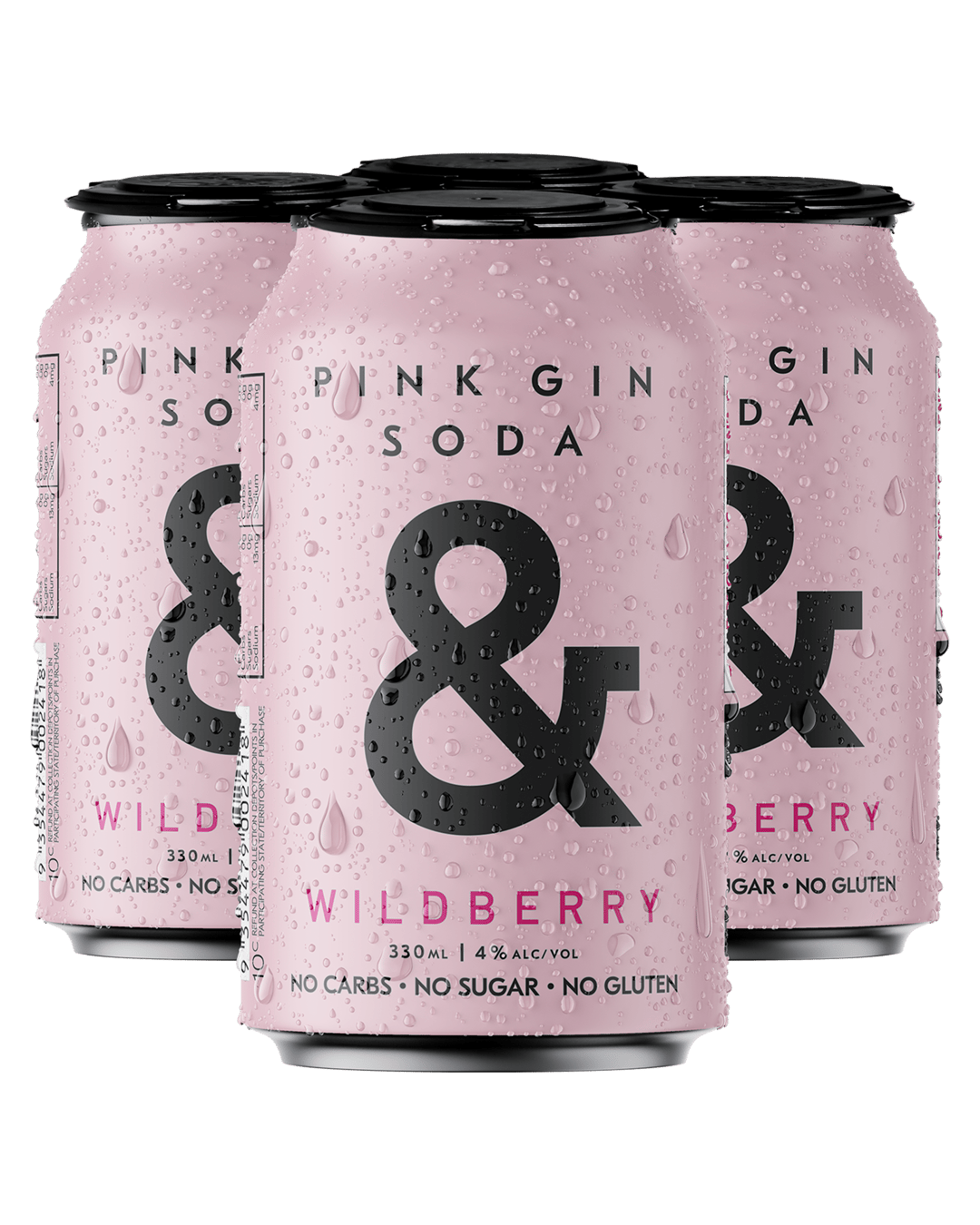 Buy Soda & Pink Gin Soda & 355ml online with (same-day FREE delivery ...