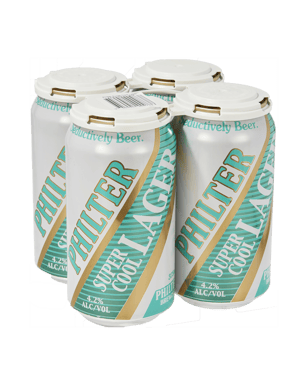 Buy Philter Super Cool Lager Can 375ml online with (same-day FREE ...