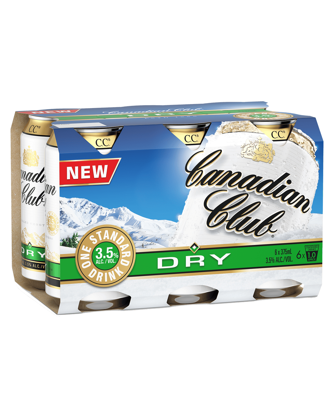 Buy Canadian Club Bad Sweater Cube Cans 24x375ml online with (same-day ...