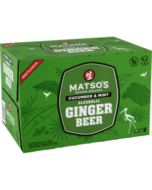 Buy Matso's Ginger Beer Cucumber & Mint Bottles 330ml Online or From ...