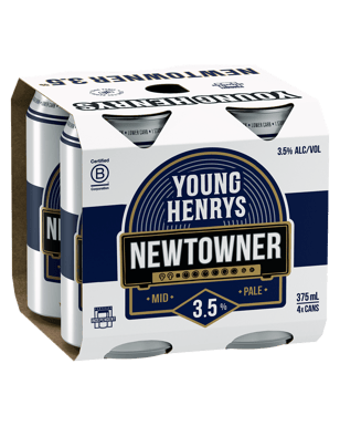 Buy Young Henrys Newtowner Pale Ale 3.5 Cans 375ml online with (same-day FREE delivery*) in ...