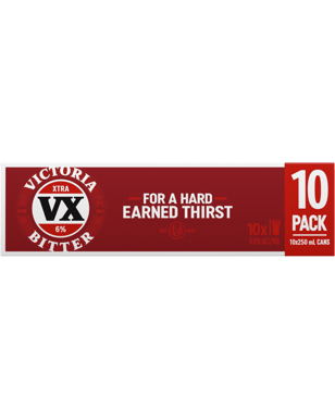 Buy Victoria Bitter Xtra Vx Cans 250ml online with (same-day FREE ...