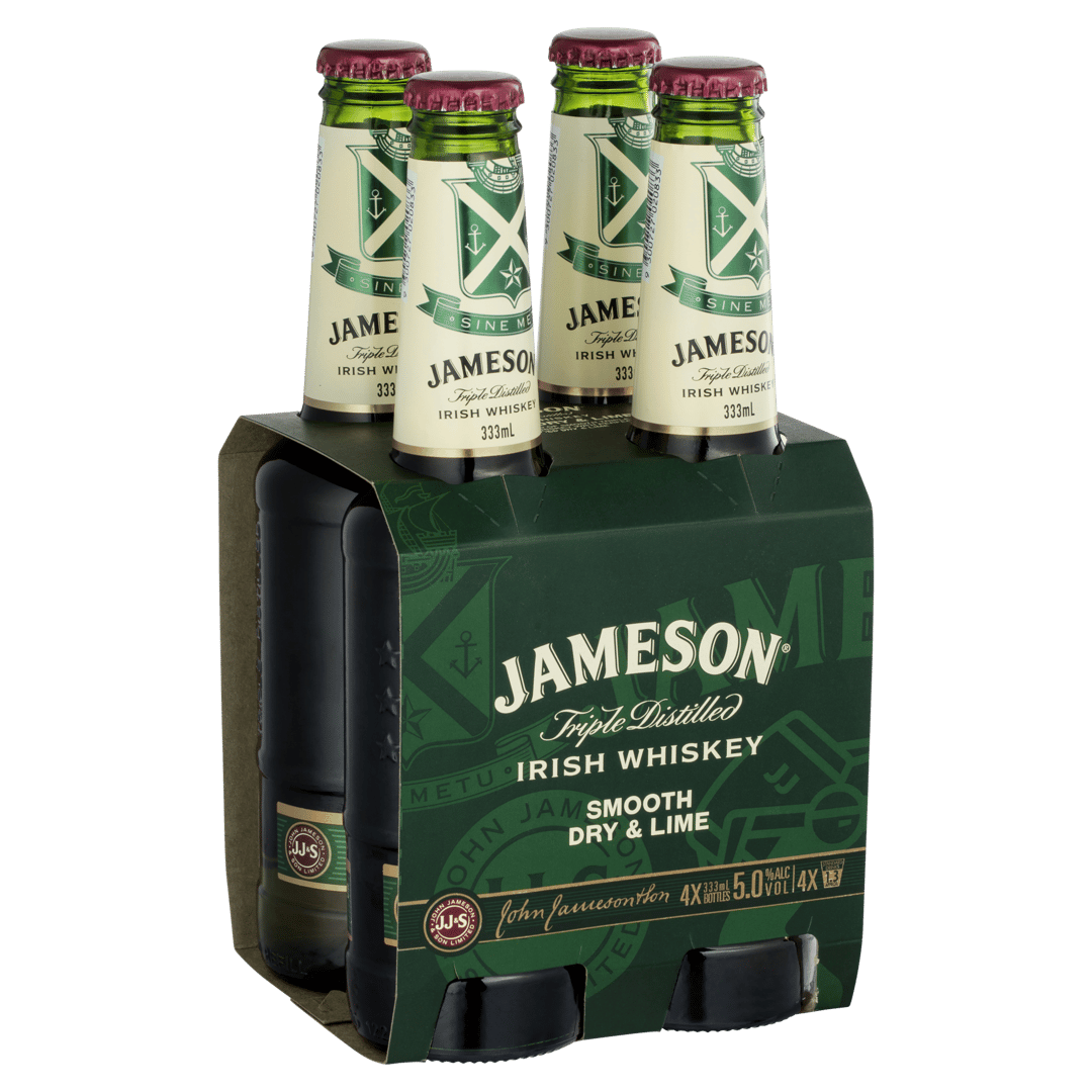 Buy Jameson Zero Sugar Dry & Lime Cans 375ml Online with (FREE Delivery ...