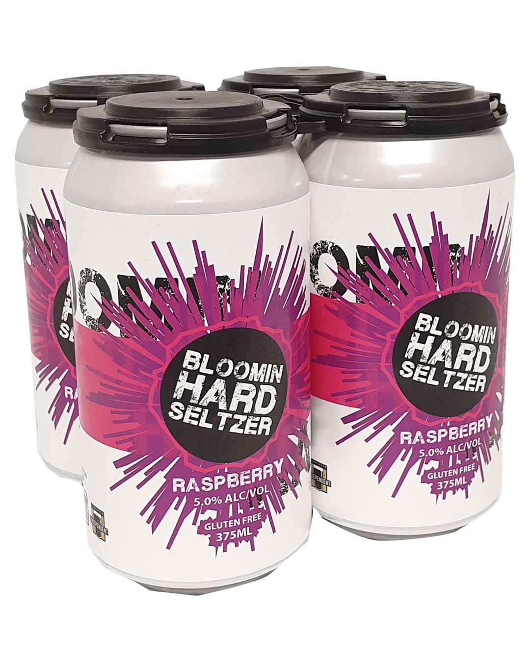 Buy Hard Fizz Extra Strength Raspberry Seltzer Cans 330ml Online with ...