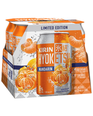 Buy Kirin Hyoketsu Mandarin Vodka Soda Cans 330ml online with (same-day ...