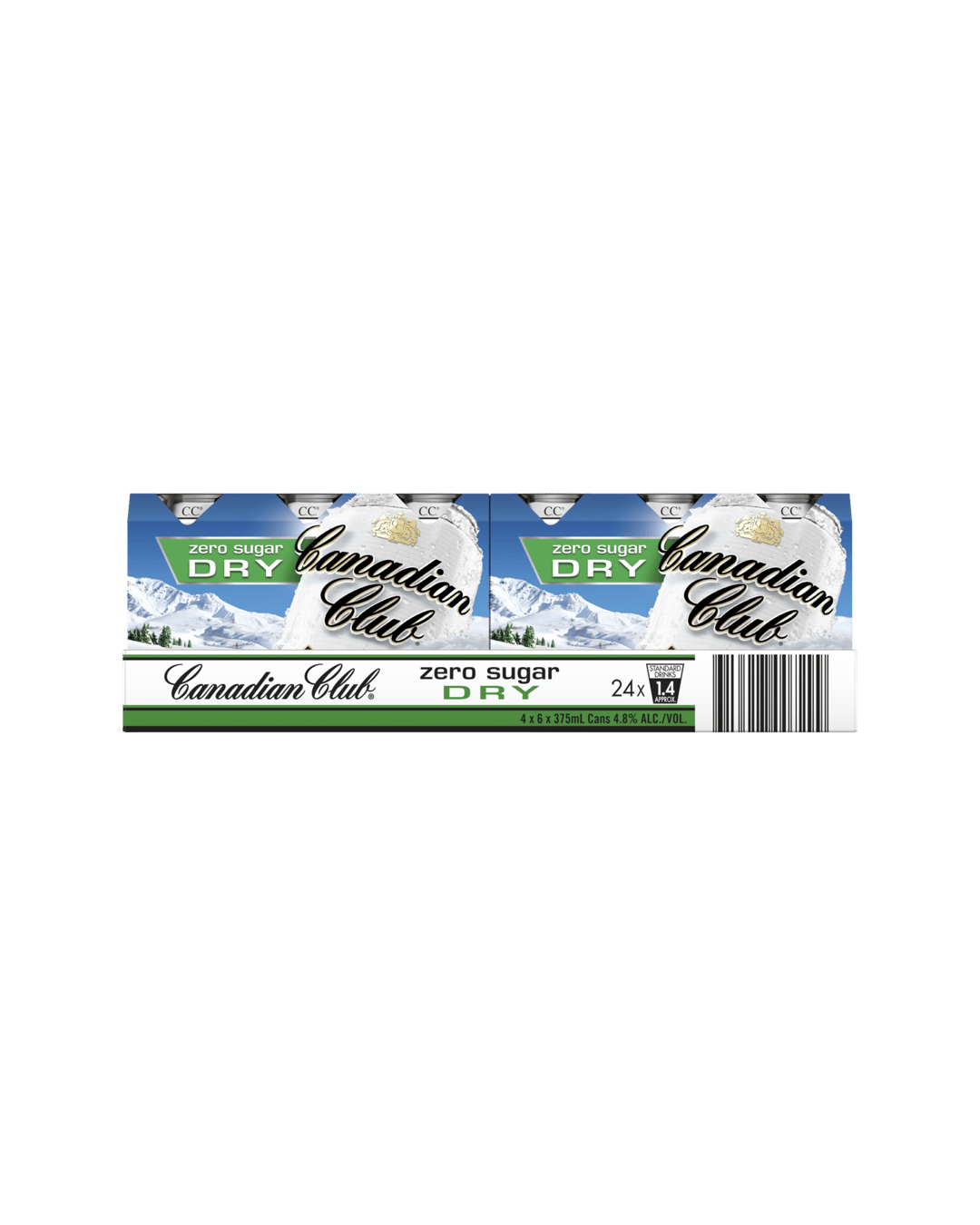 Buy Canadian Club Bad Sweater Cube Cans 24x375ml Online with (FREE ...