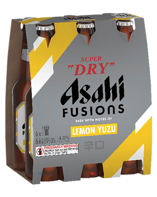 Buy Asahi Super Dry Fusions Lemon Yuzu Bottle 330ml online with (same-day FREE delivery*) in ...