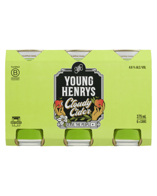 Buy Young Henrys Cloudy Cider Cans 375ml online with (same-day FREE delivery*) in Australia at ...