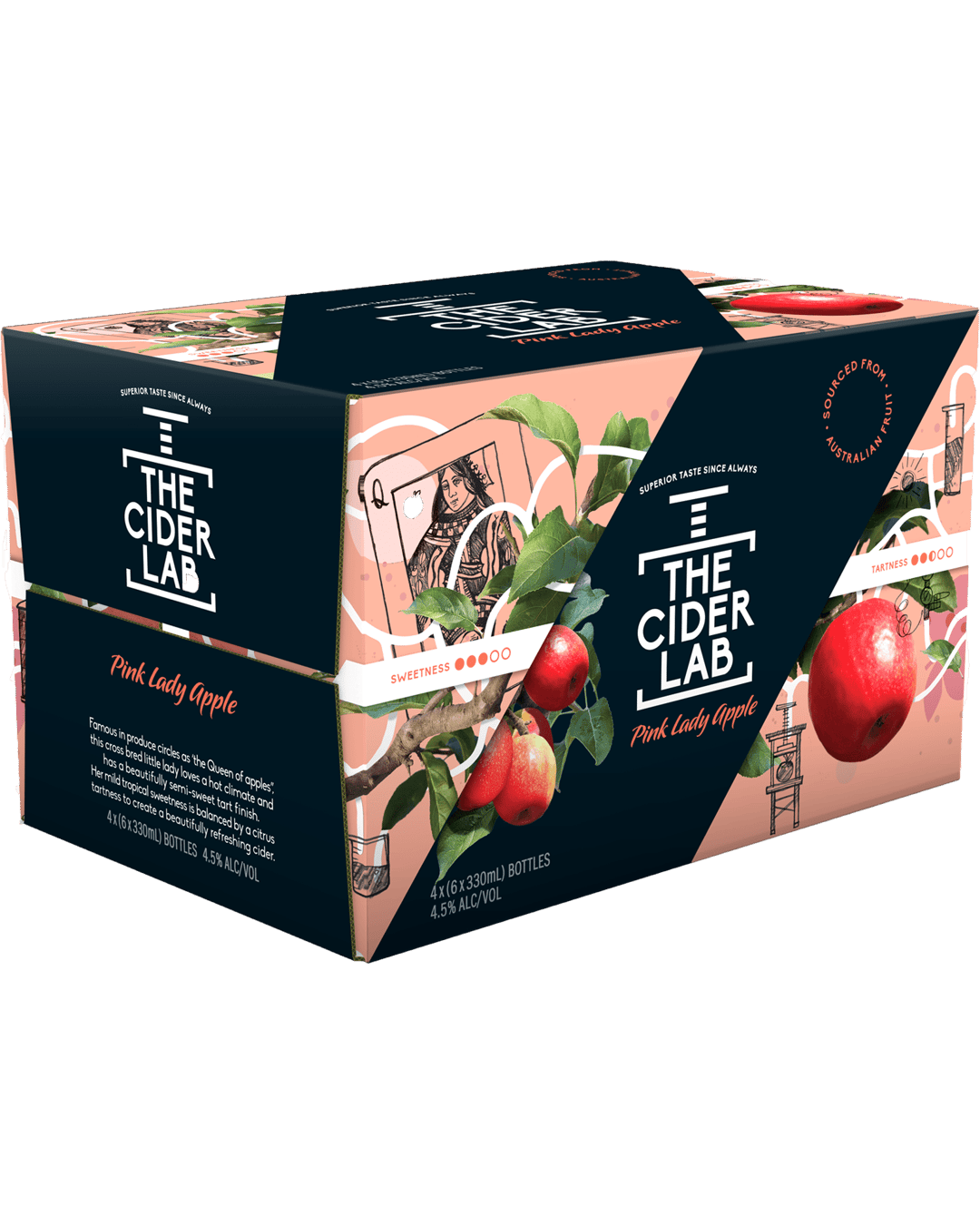 Buy Cheeky Rascal Passionfruit & Pink Lady Cider 500ml Online with (FREE Delivery*) in Australia ...