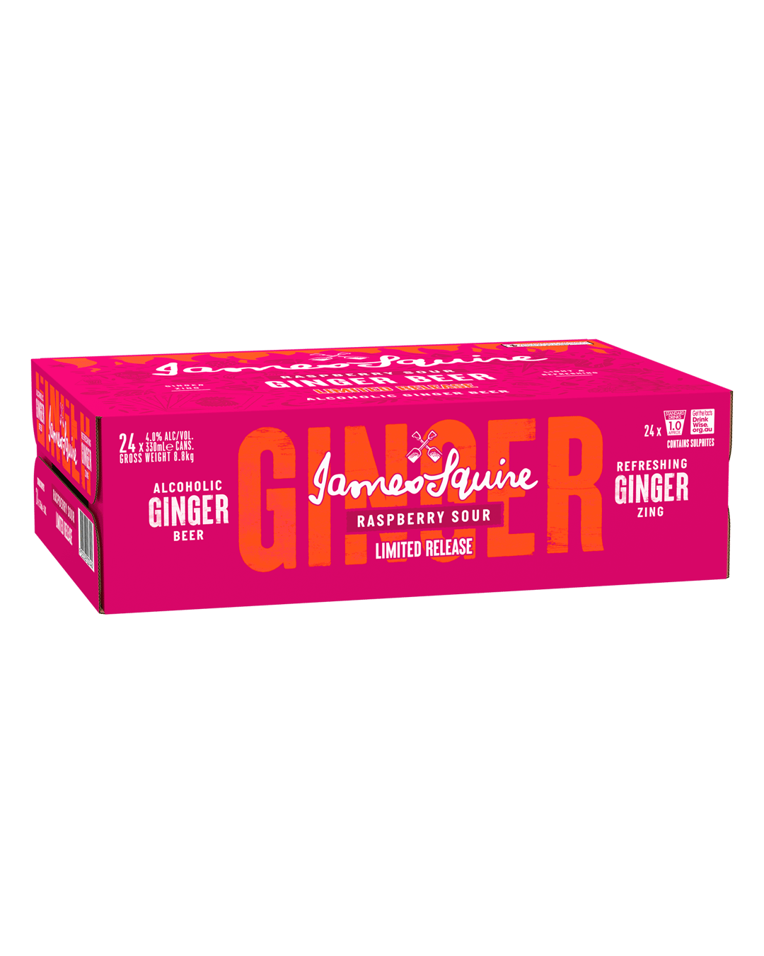 Buy James Squire Lower Sugar Ginger Beer Cans 330ml online with (same-day FREE delivery*) in ...