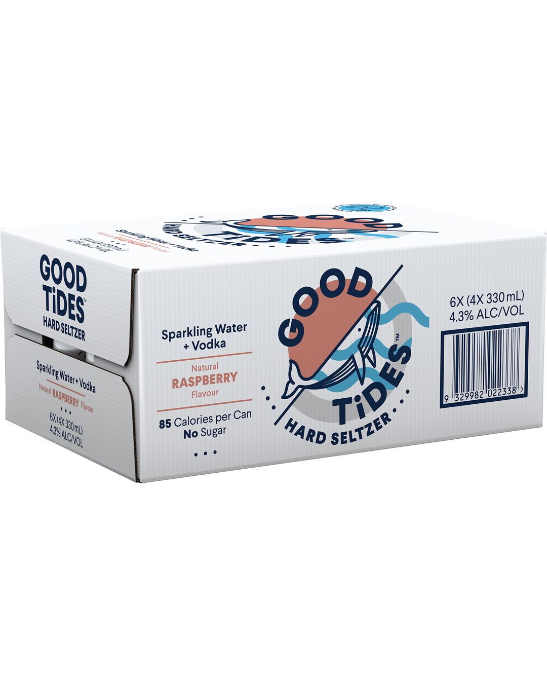 Buy Hard Fizz Extra Strength Raspberry Seltzer Cans 330ml Online with ...