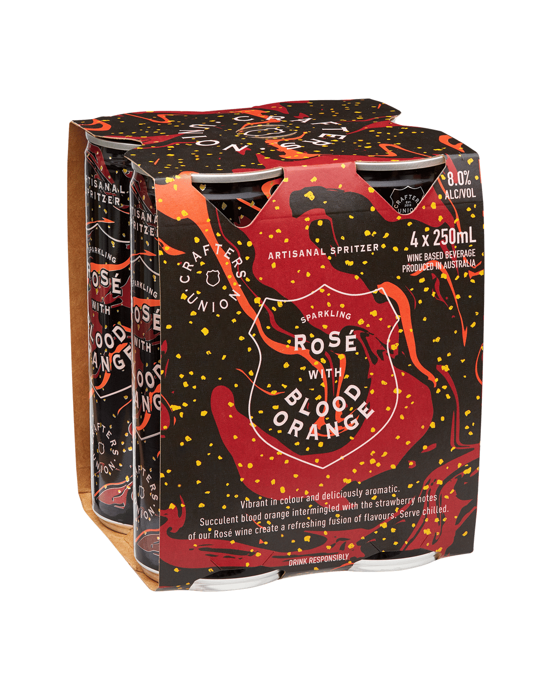 Buy Crafters Union Rosé Cans 250ml online with (same-day FREE delivery ...