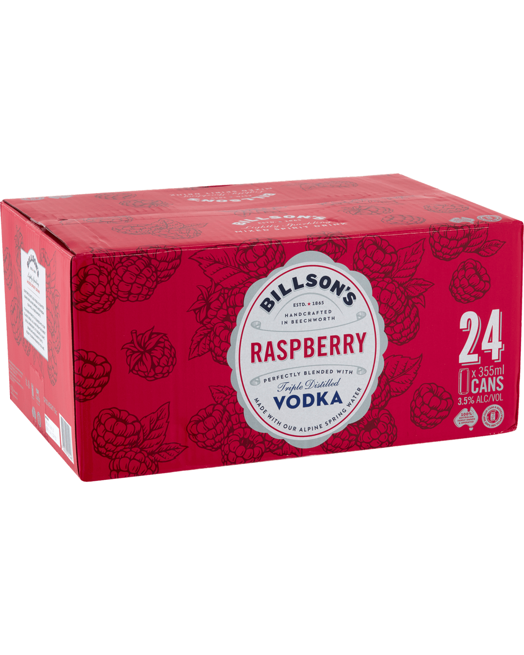 Buy Smirnoff Raspberry Vodka Liqueur 700ml online with (same-day FREE ...