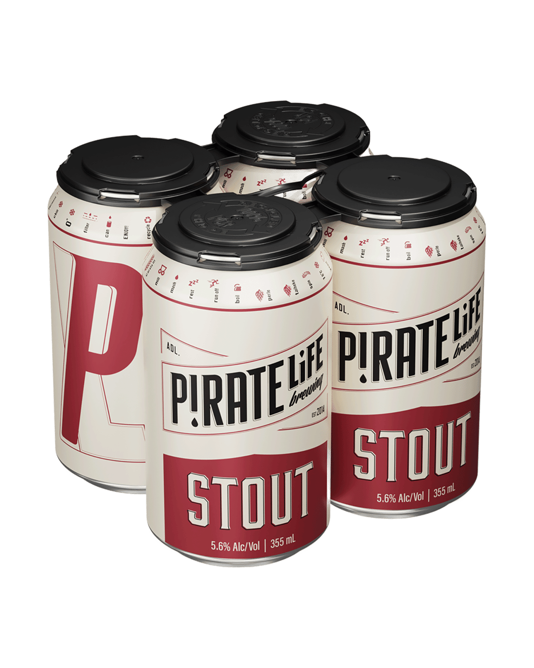 Buy Pirate Life Brewing Honeycomb Stout Cans 355ml online with (same ...