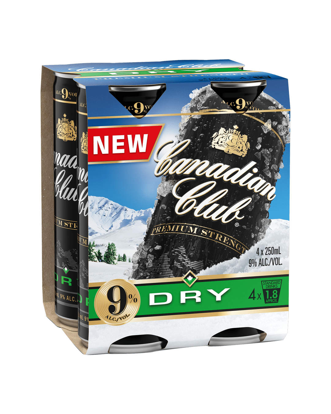 Buy Canadian Club Bad Sweater Cube Cans 24x375ml online with (same-day ...