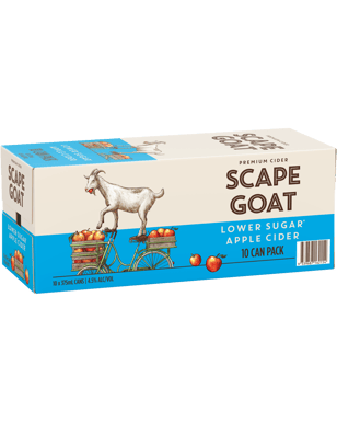 Buy Scapegoat Apple Low Sugar Cider Can 375ml online with (same-day ...