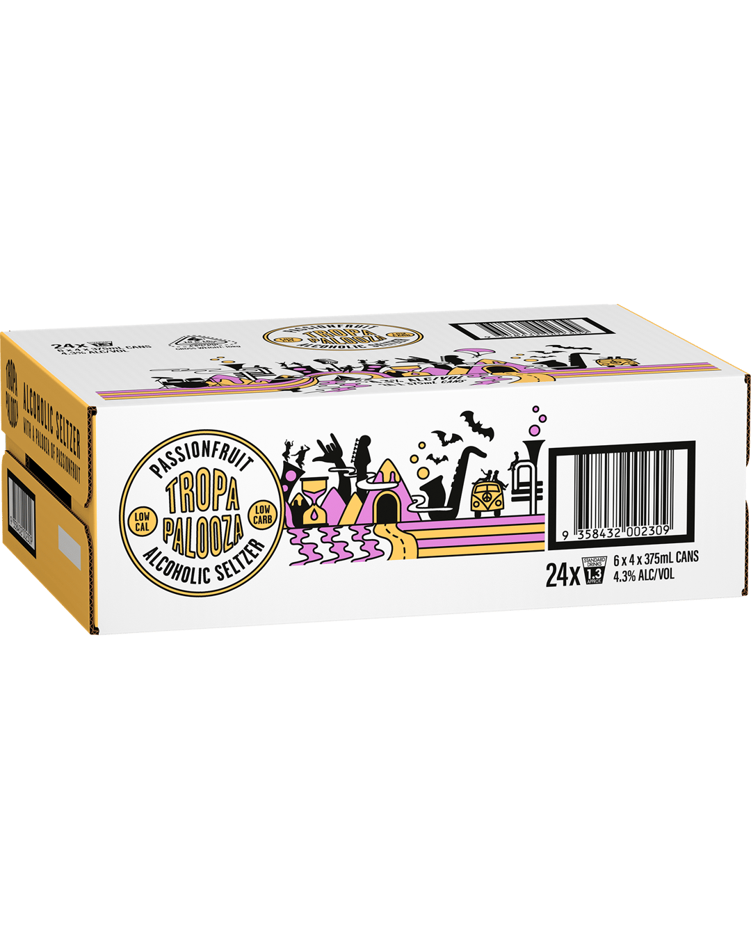 Buy Hard Fizz Passionfruit And Guava 330ml online with (same-day FREE ...