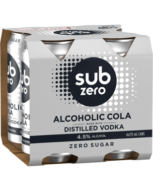 Buy Sub Zero Alcoholic Cola Cans 375ml online with (same-day FREE delivery*) in Australia at ...