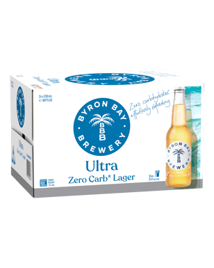 Buy Byron Bay Brewery Ultra Zero Carb Bottles 330ml online with (same ...