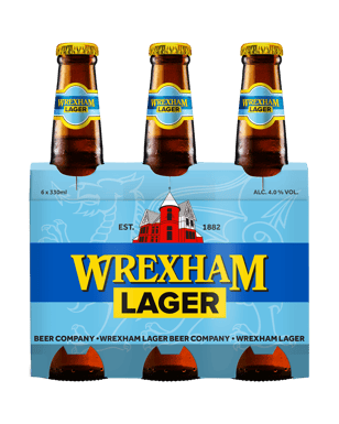 Buy Wrexham Lager 4.0 Bottles 330ml online with (same-day FREE delivery ...