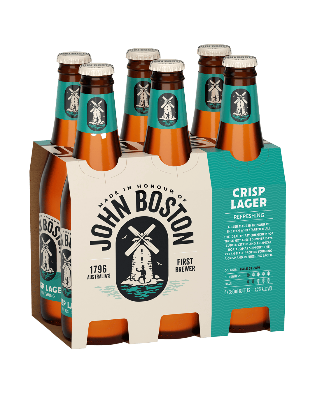 Buy John Boston Pacific Ale Bottle 330ml Online or From Your Nearest ...