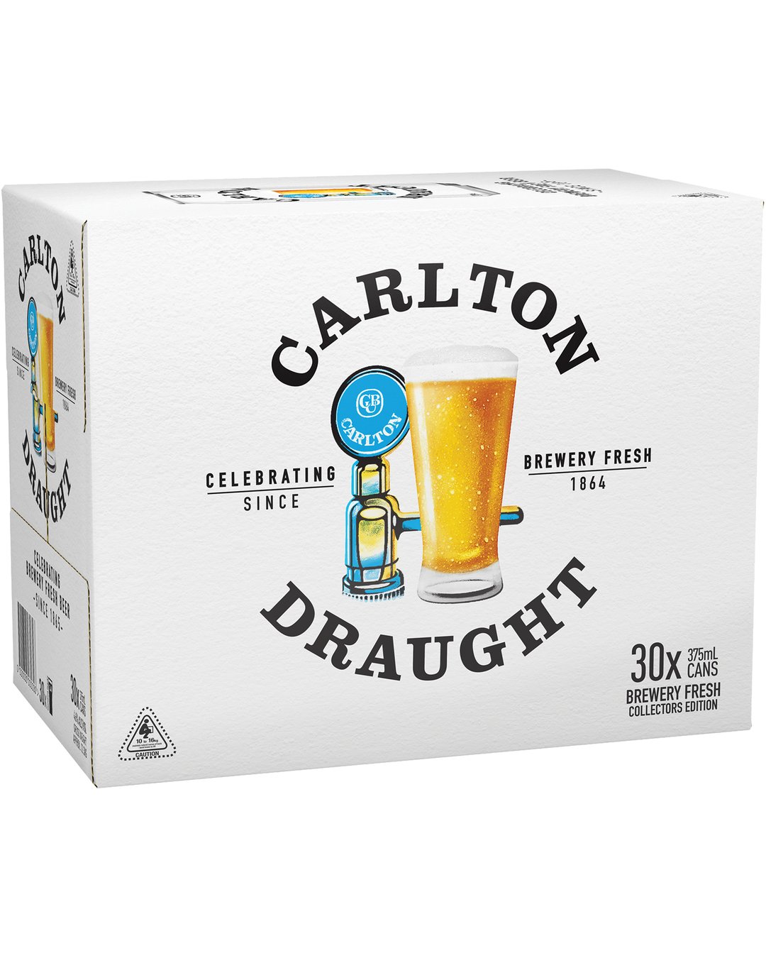 Buy Carlton Draught Collingwood Cans 375ml online with (same-day FREE ...