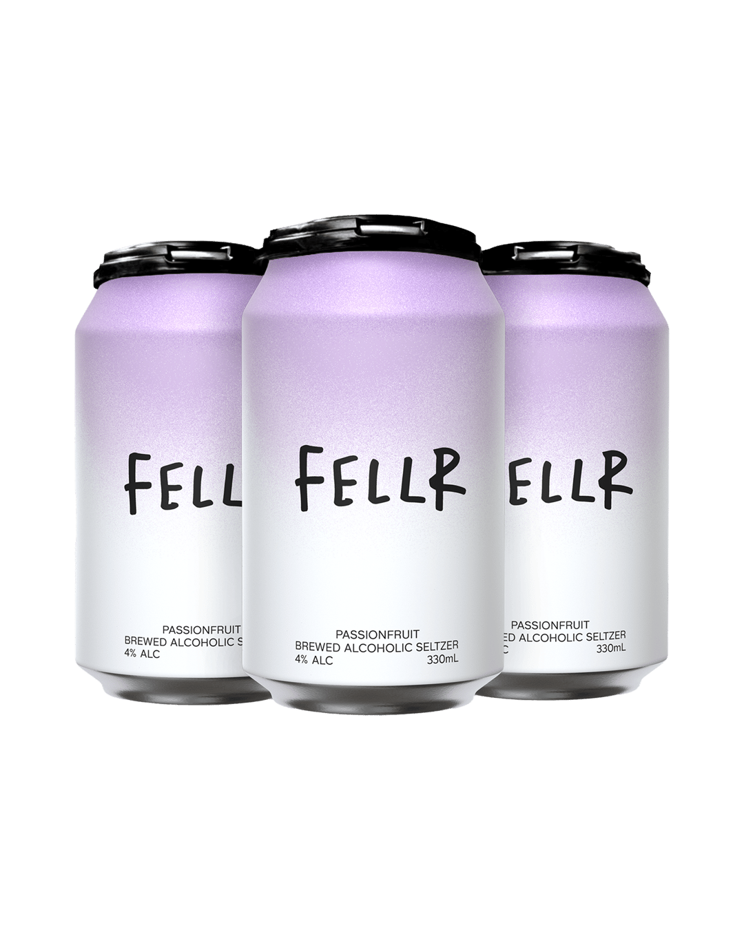 Buy Fellr Passionfruit Brewed Alcoholic Seltzer Cans 330ml Online or ...