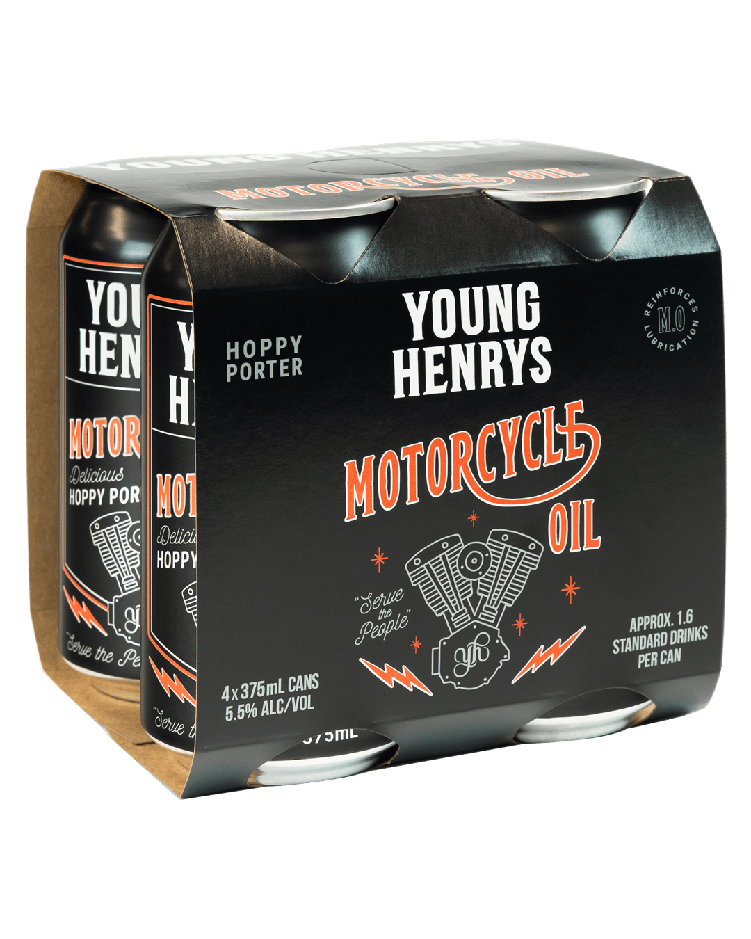 Buy Young Henrys Motorcycle Oil Porter Can 375ml online with (same-day FREE delivery*) in ...