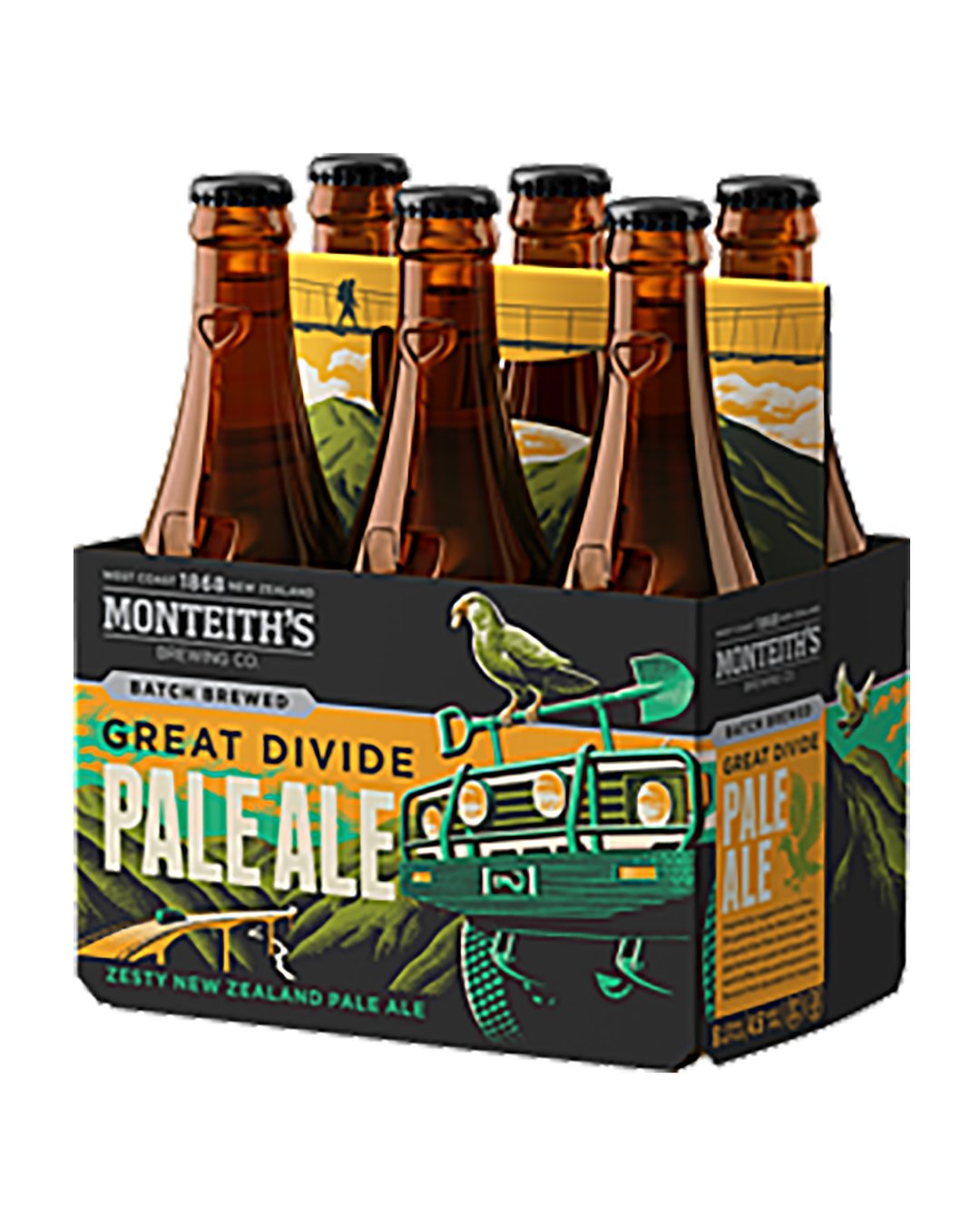 Buy Monteiths Great Divide Pale Ale 330ml Online or From Your Nearest ...