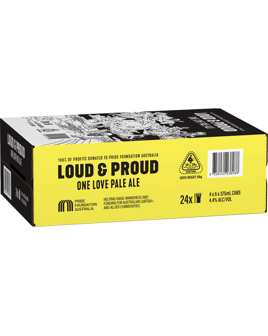 Buy Loud & Proud One Love Pale Ale Cans 375ml online with (same-day ...